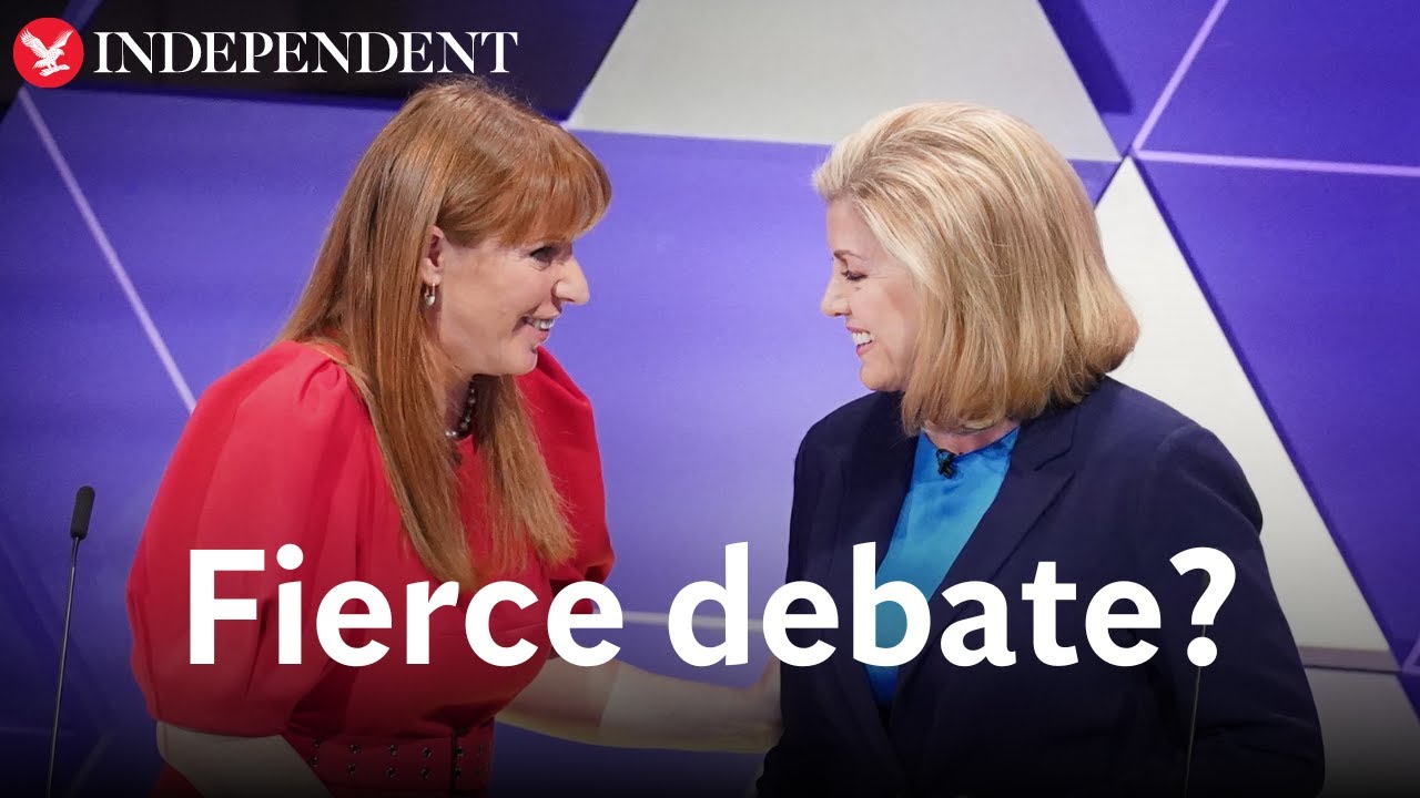 Angela Rayner and Penny Mordaunt share laugh minutes after fiery clash ...