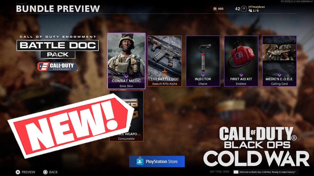 Black Ops : Cold War - BRAND NEW C.O.D.E BUNDLE! Call Of Duty Endowment ...