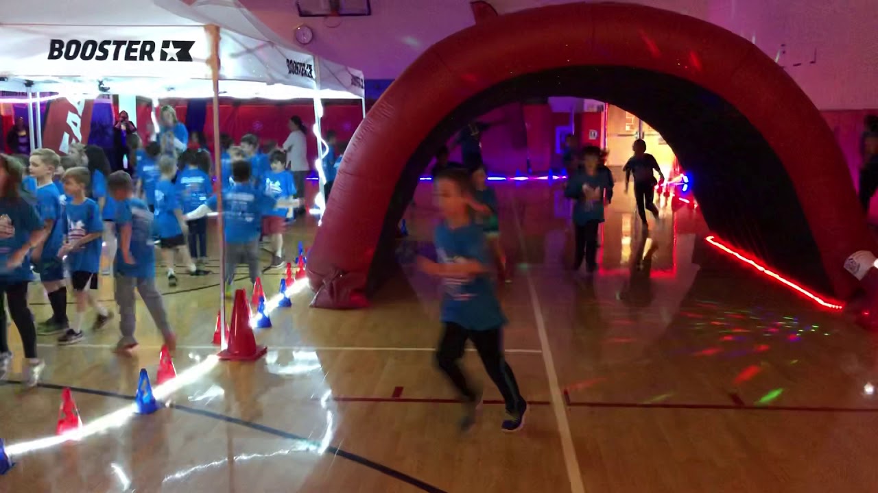 Glow Run Event (Gd. 2) #physed - YouTube