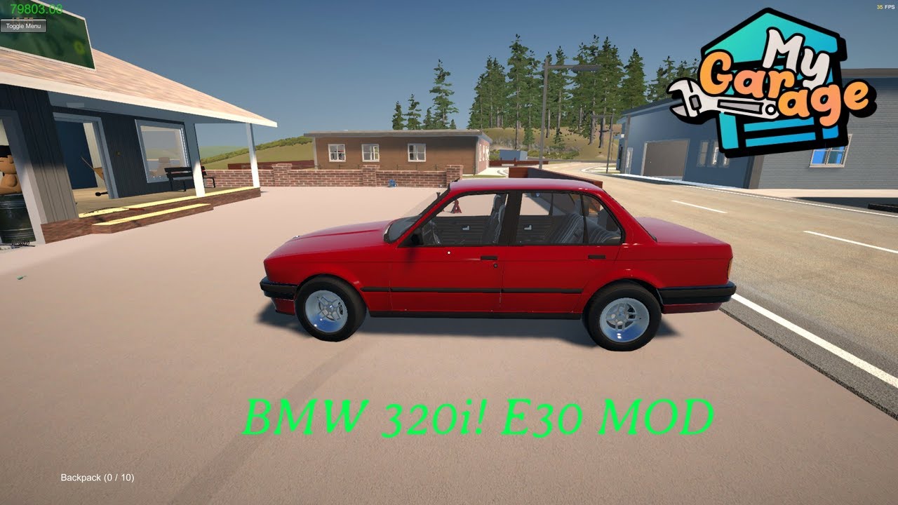 BMW 320i E30 MOD! // My Garage. - YouTube