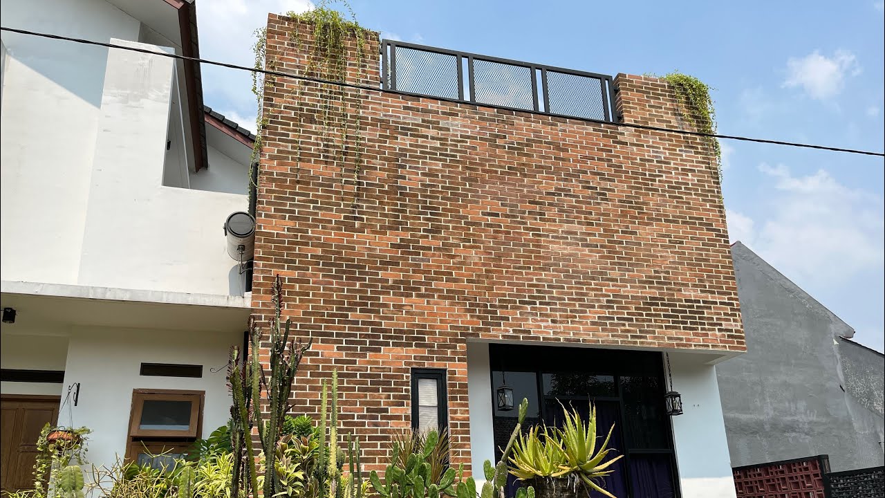Tampilan Fasad Bata Expose, Lucu Juga!😍 - YouTube