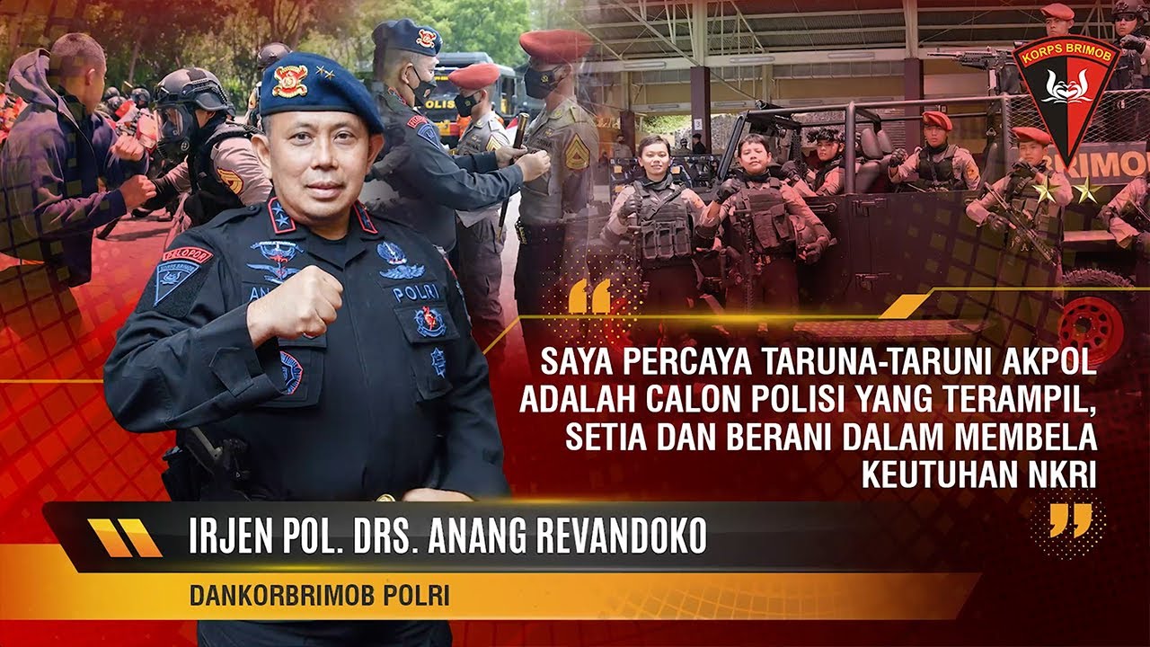 PEMBEKALAN KEPADA TARUNA DAN TARUNI AKPOL TK III ANGKATAN 54 BATALYON ...