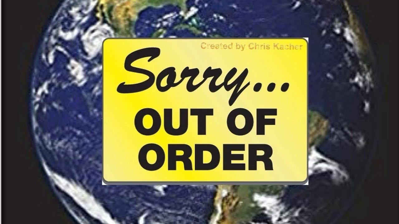 The Earth is out of order - YouTube