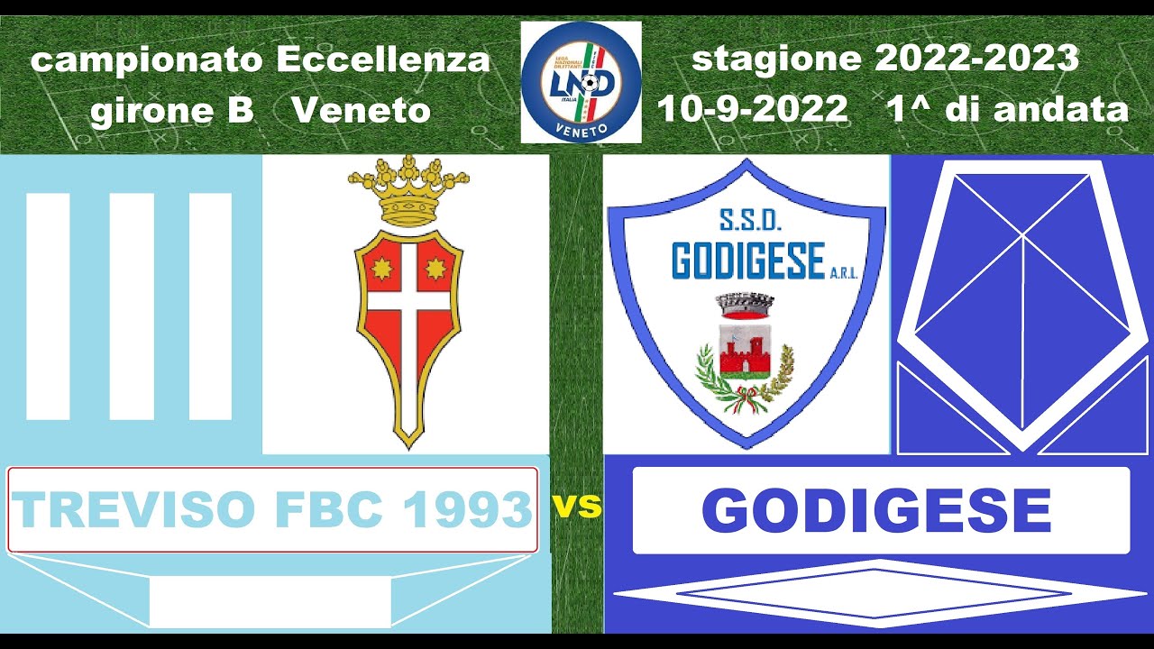 Treviso FBC 1993-Godigese(10-9-2022) - YouTube