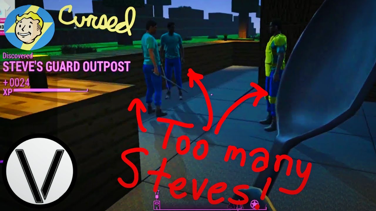 Too many Steves - Cursed Fallout 4 - Part 19 - YouTube