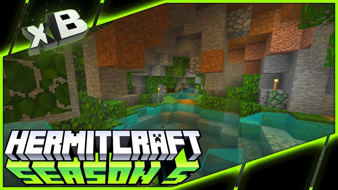 The "Actually a Grotto" Grotto! :: HermitCraft Season 5 :: Ep 123 - YouTube