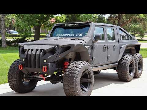 2025 Jeep Gladiator Apocalypse Hellfire 6x6 392ci V8 Walk-around Video