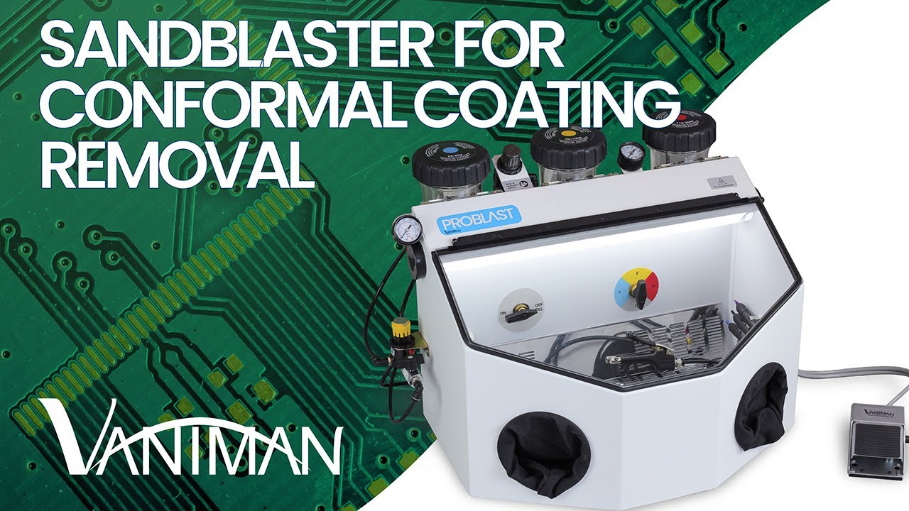 Introducing the Vaniman Master Problast 3 ESD Sandblaster - YouTube
