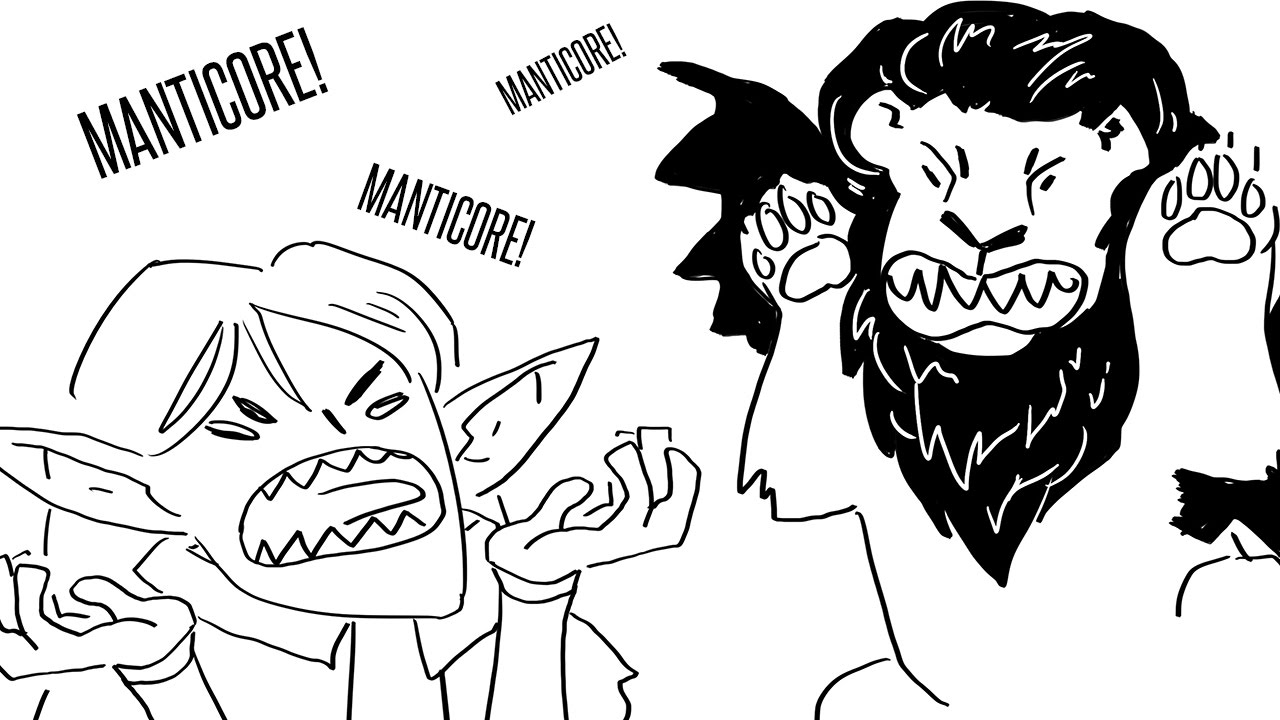 Trellimar VS. The MANTICORE -- animation - YouTube