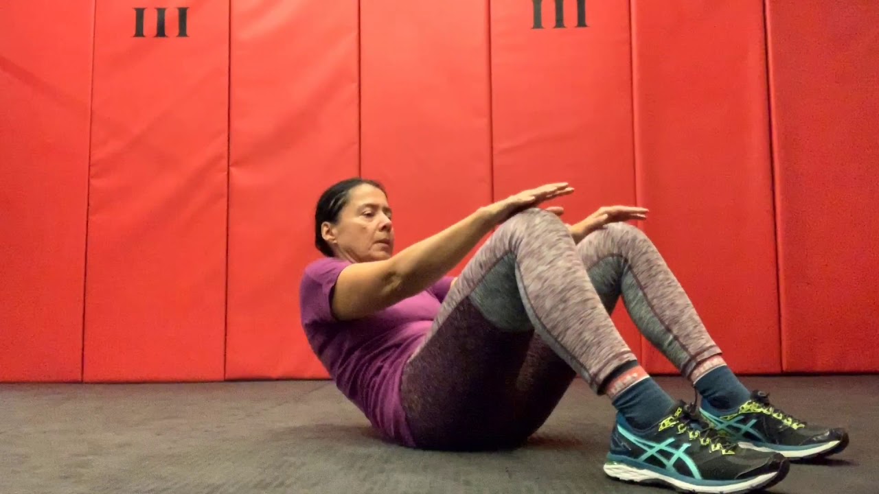 Curl Up Crunch - YouTube
