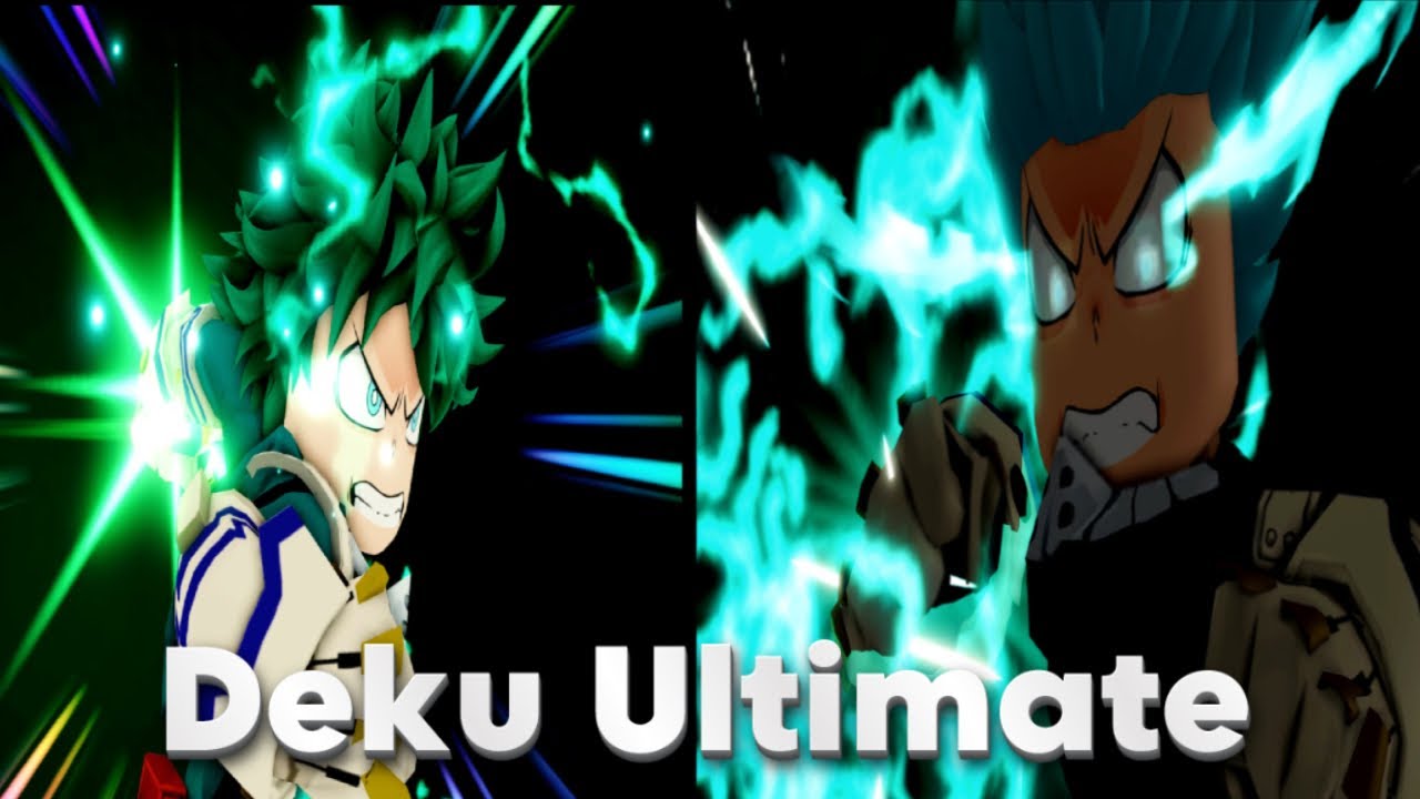 My Hero Academia Ultimate Deku Showcase - YouTube