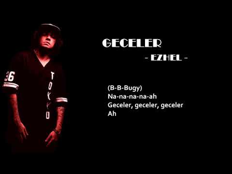 Ezhel-Geceler (LYRİCS)