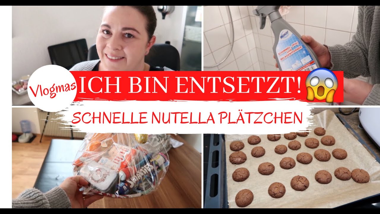 ACTION SCHIMMEL SPRAY IM LIVE TEST| NUTELLA PLÄTZCHEN| MAMA ALLTAG ...