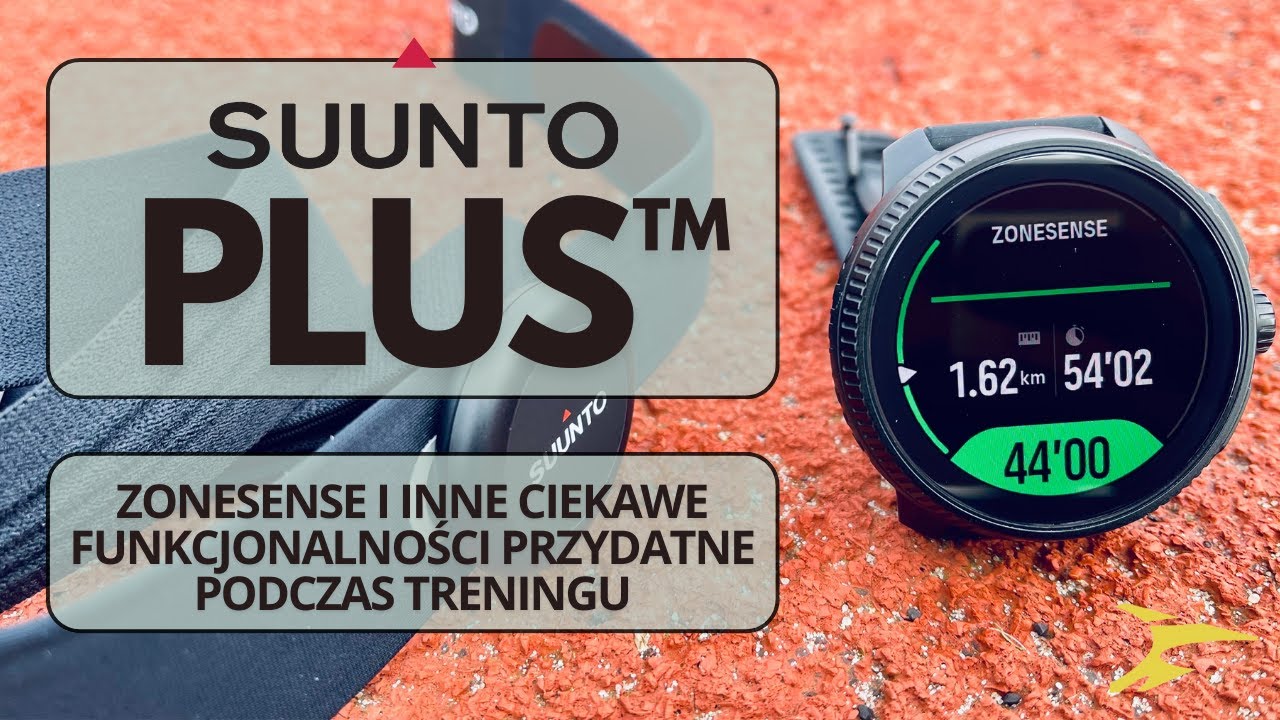 SUUNTO PLUS - ZoneSense i inne funkcje dodatkowe dla Race, Race S, Vertical i innych zegarków ...