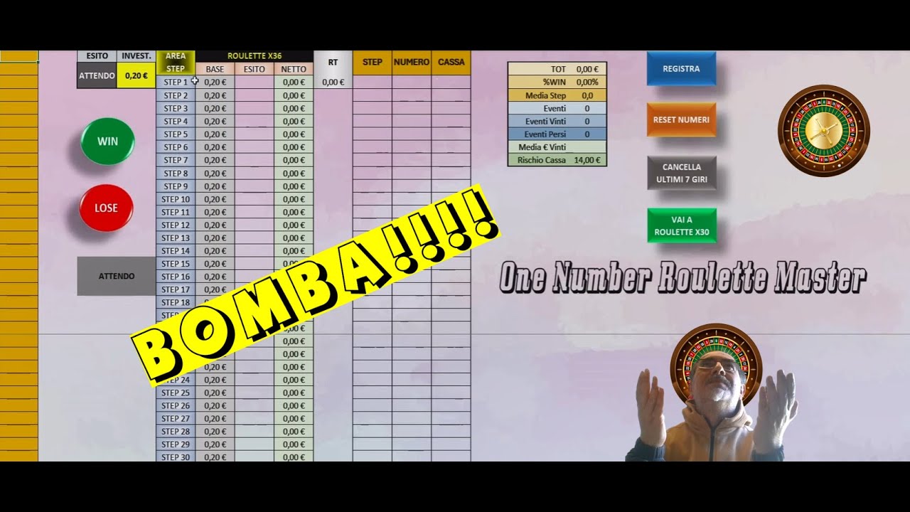 One Number Roulette Master: i livelli più alti della matematica nella ...