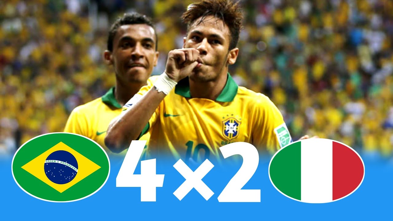Brazil vs Italy 4-2 | 2013 Confederation Cup Extended Highlights & All ...