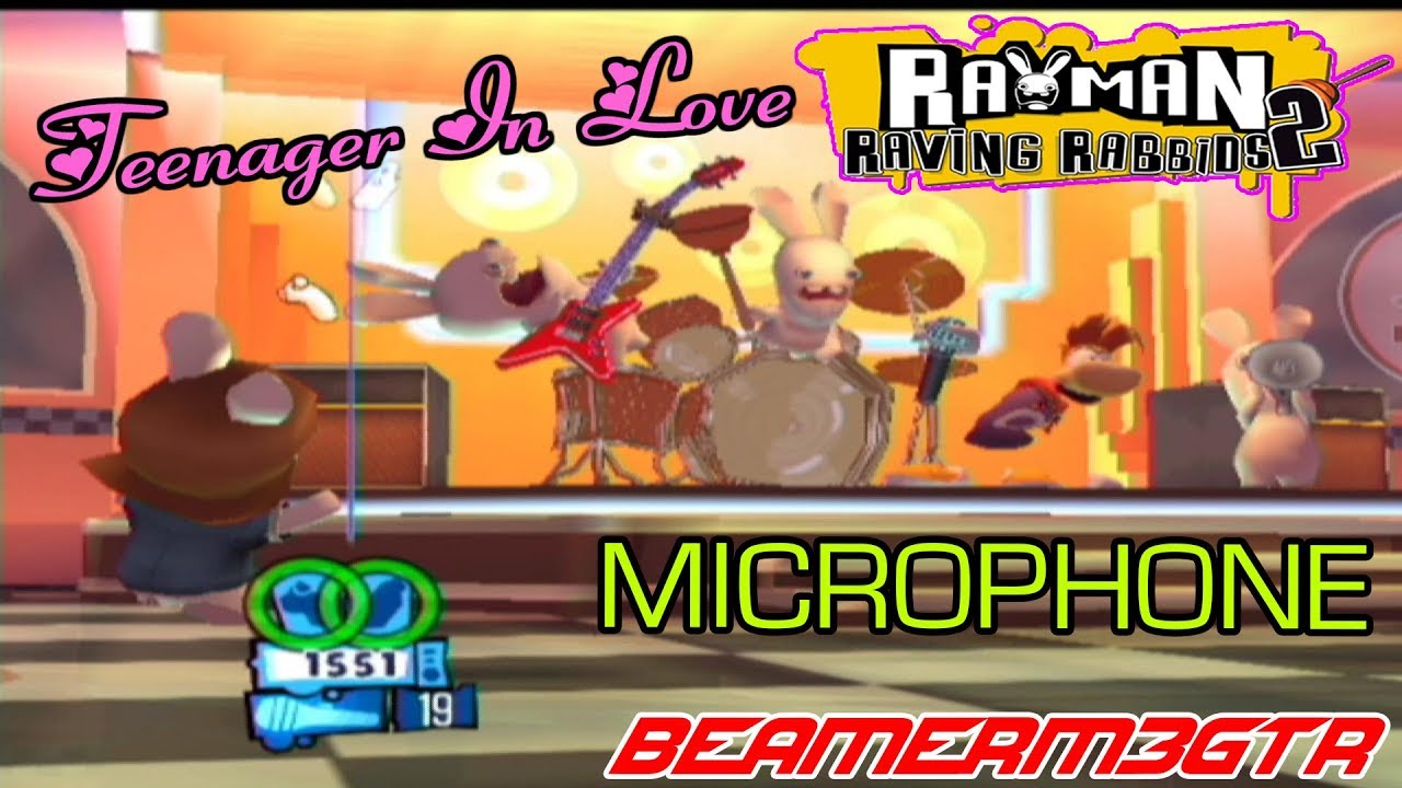 Rayman Raving Rabbids 2 - Teenager In Love [Microphone] - YouTube