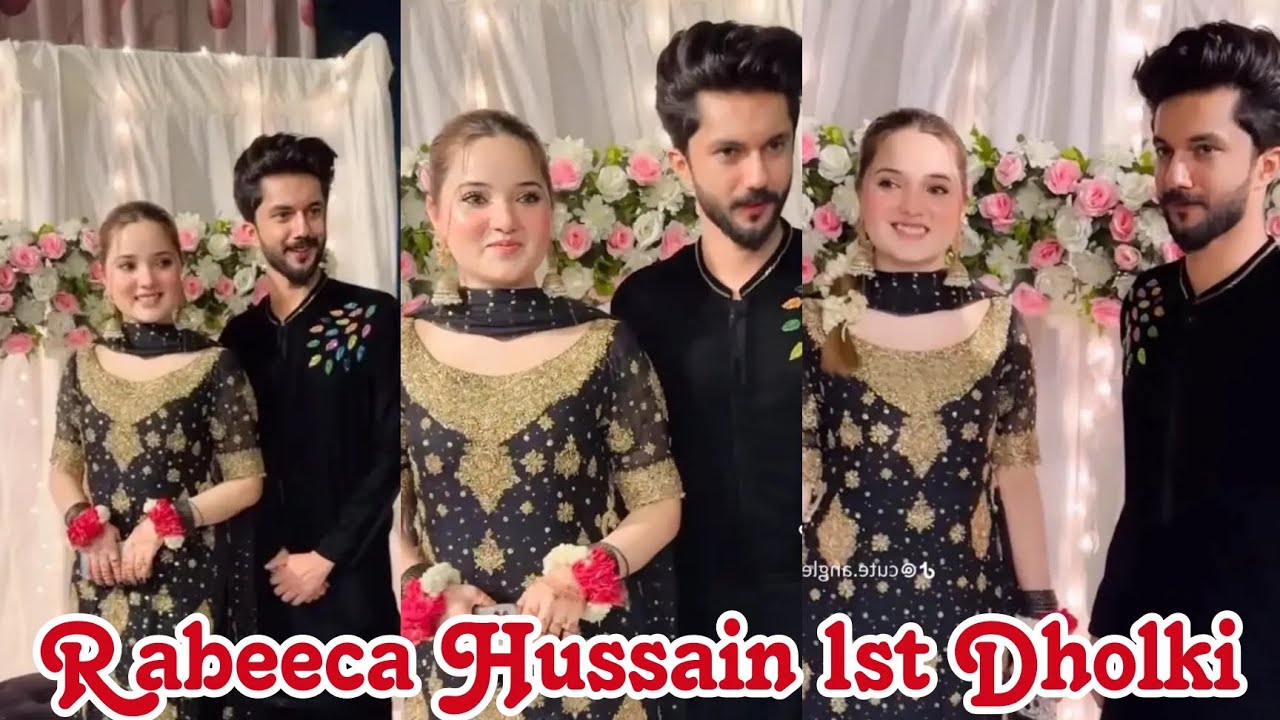 Rabeeca Hussain 1st Dholki|rabeeca Hussain shadi|rabeeca wedding ...