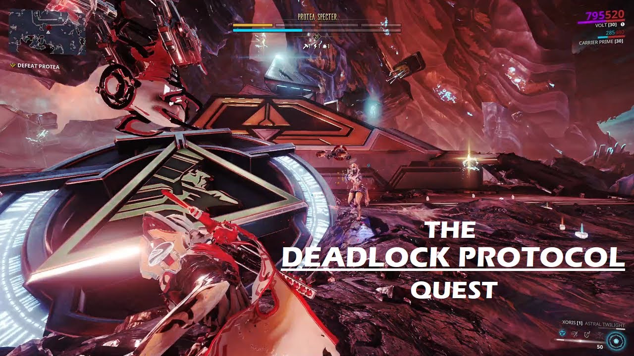THE MASTER OF TIME! | Warframe - The Deadlock Protocol Quest - YouTube