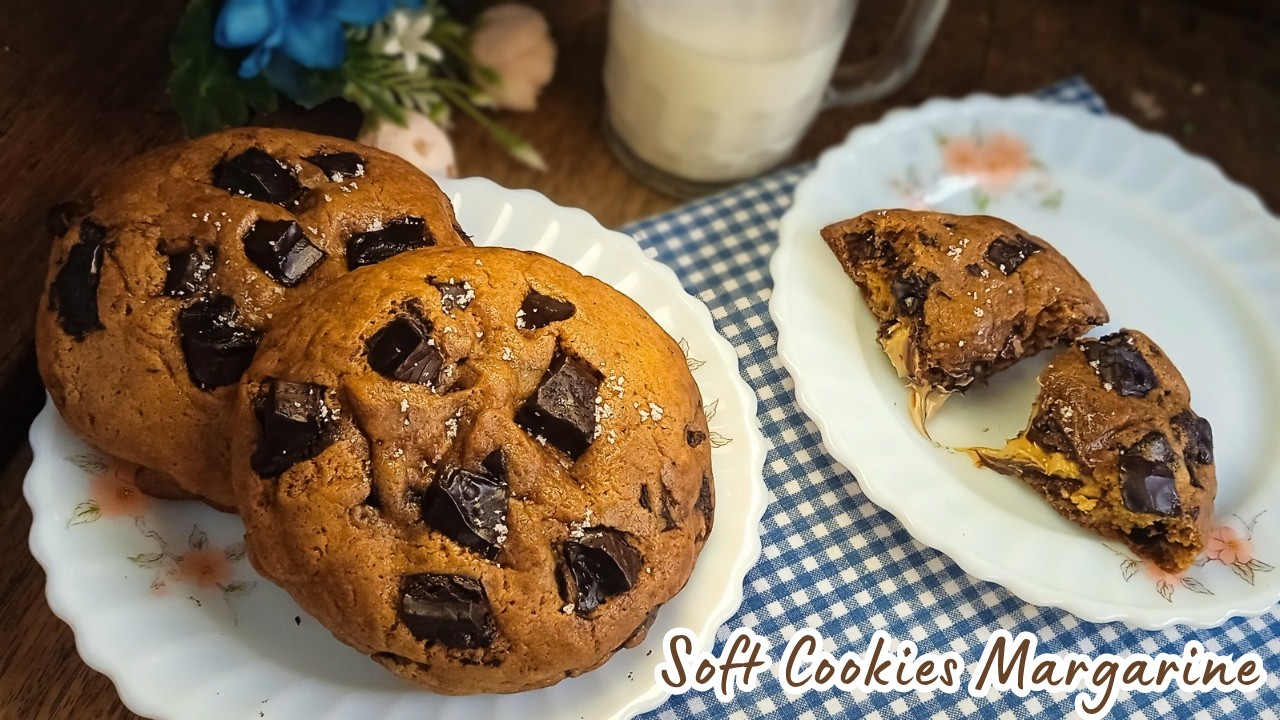 SOFT COOKIES MARGARINE, Mirip Levain | Gak Perlu Ribet! - YouTube