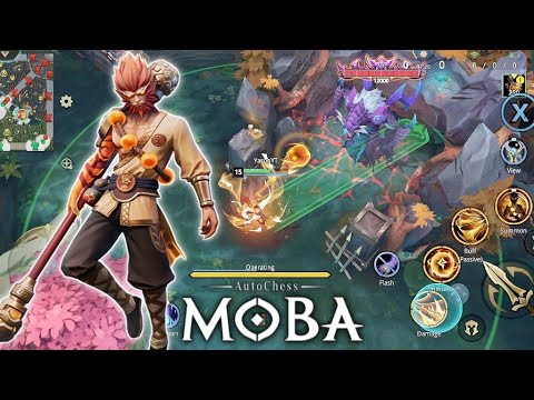AutoChess Moba Space Walker Gameplay Rank Match - YouTube