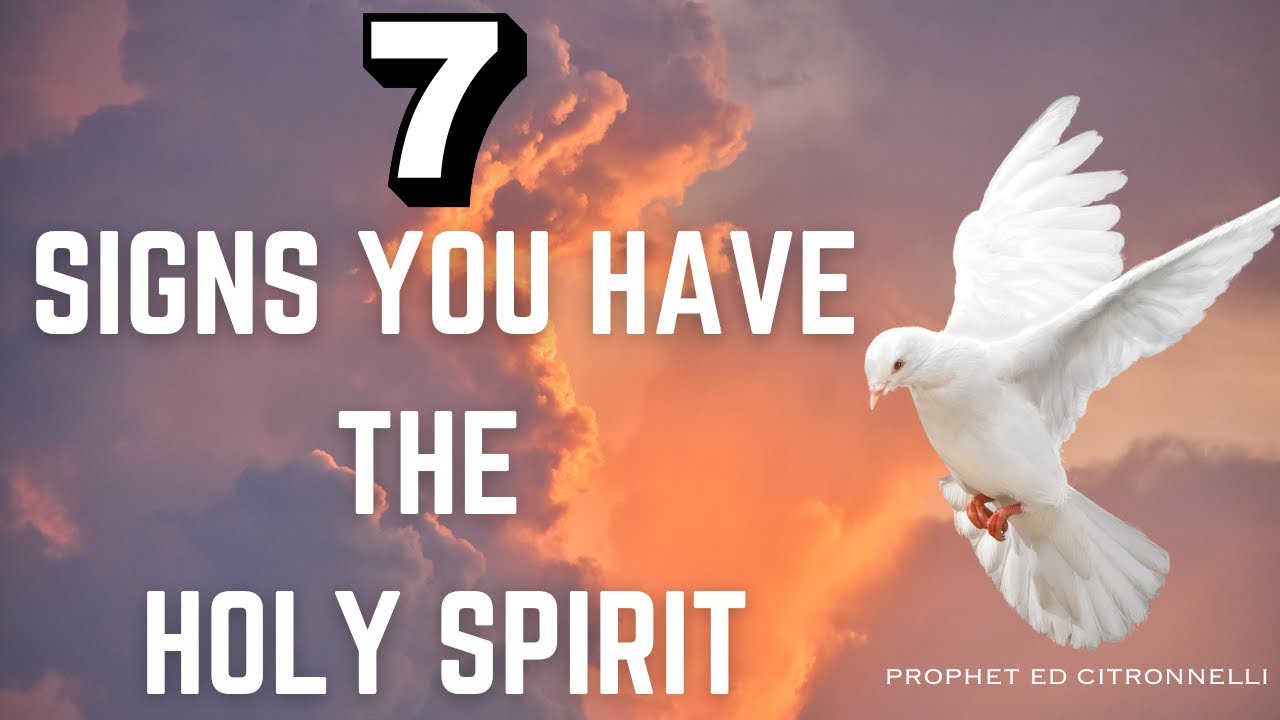 7 SIGNS You Have The Holy Spirit YouTube 7 SIGNS You Have The Holy Spirit YouTube