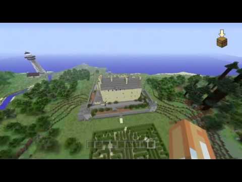 Minecraft PS4 - Exploring Tu31 Tutorial world - YouTube