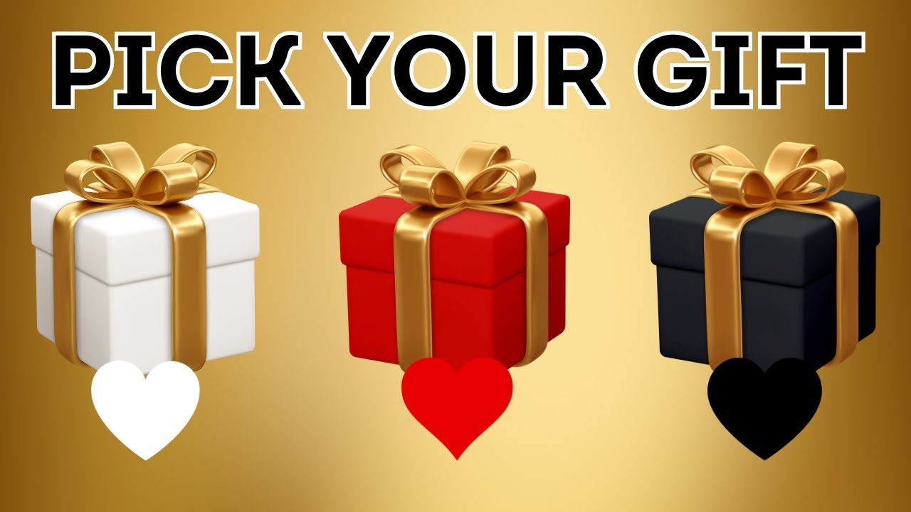 Pick Your GIFT!🎁White, Red or Black🤍 ️🖤 - YouTube