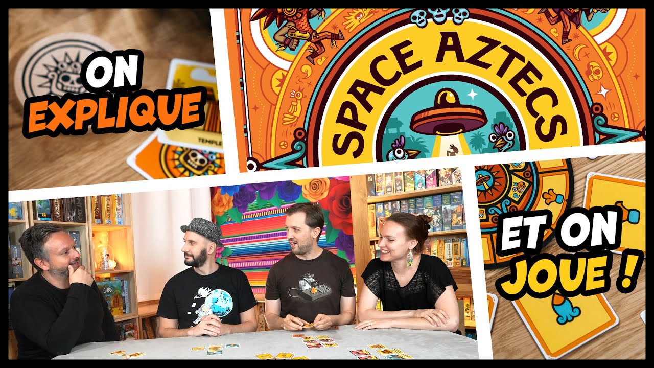 Space Aztecs, on explique et on joue - YouTube