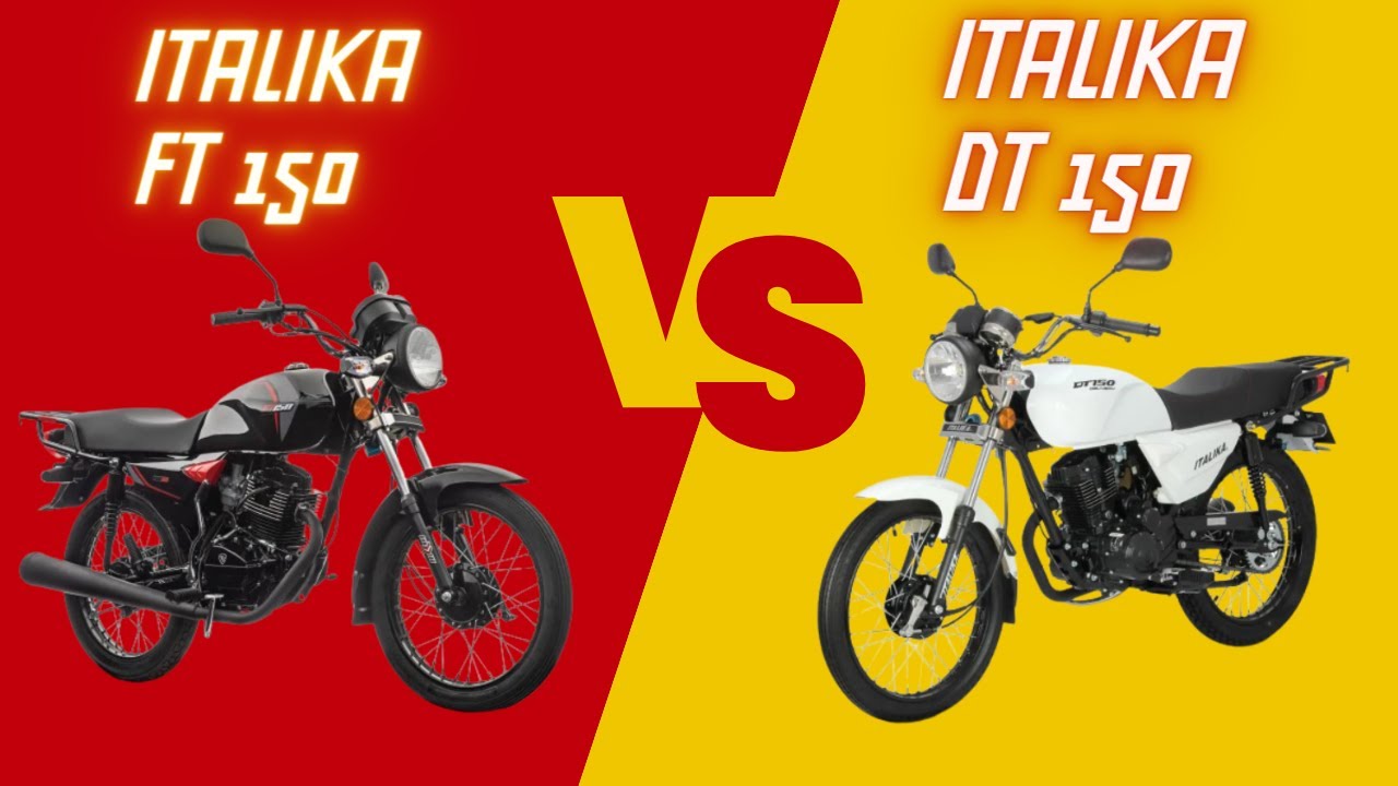 ITALIKA FT 150 vs ITALIKA DT 150 - Cual es Mejor? - YouTube