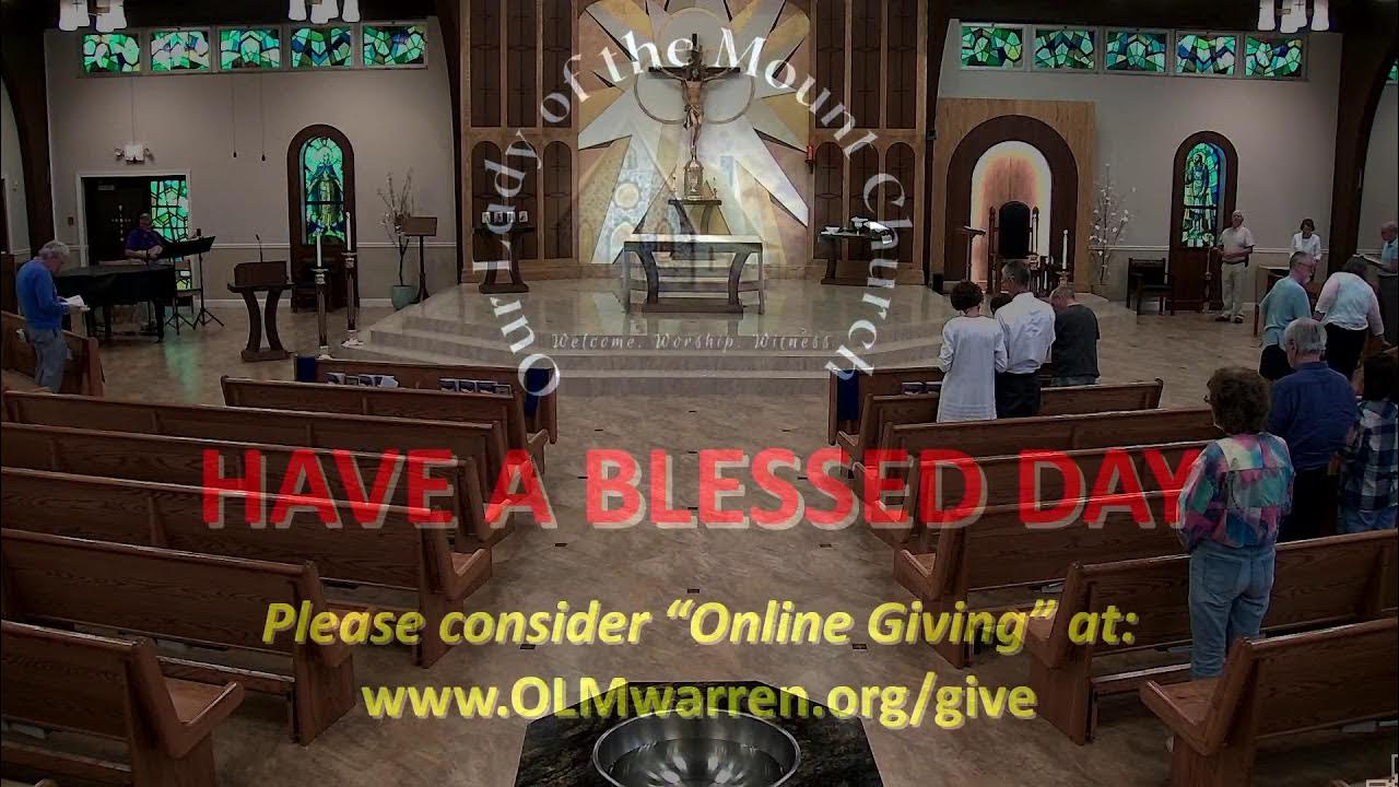 OLM Sunday Vigil Mass - Saturday [5:00pm] July 15, 2023 - YouTube