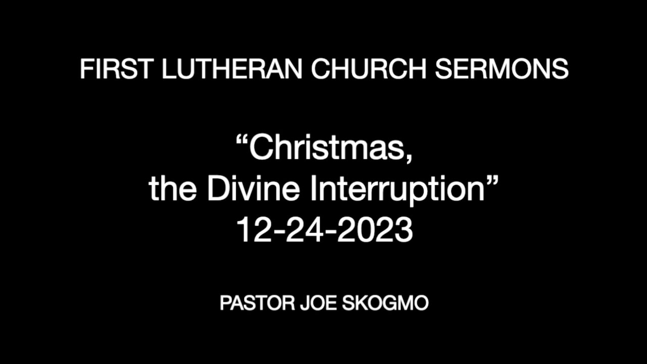 Sermon, 12-24-2023 - YouTube