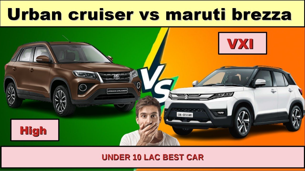Toyota Urban cruiser Vs Maruti Suzuki Vitara Brezza Detailed COMPARISON ...