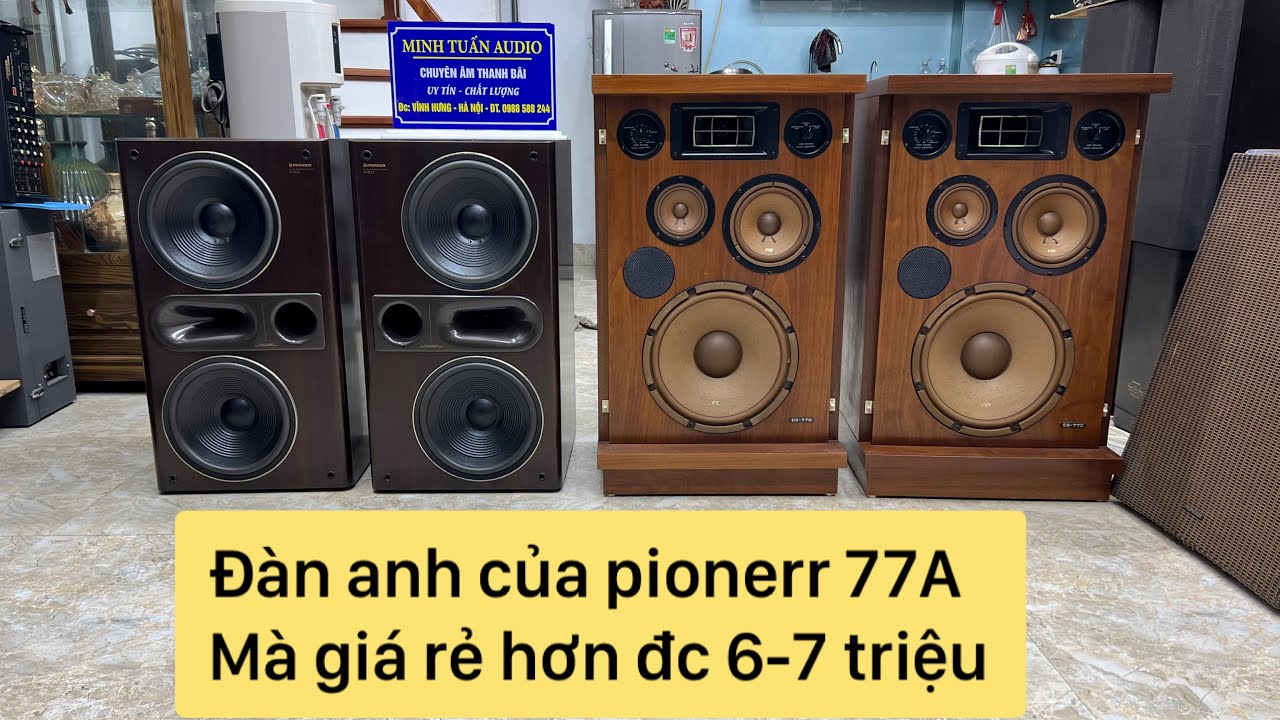 Đừng vội mua pioneer cs 77A trước khi xem hết video |pioneer cs 770 ...