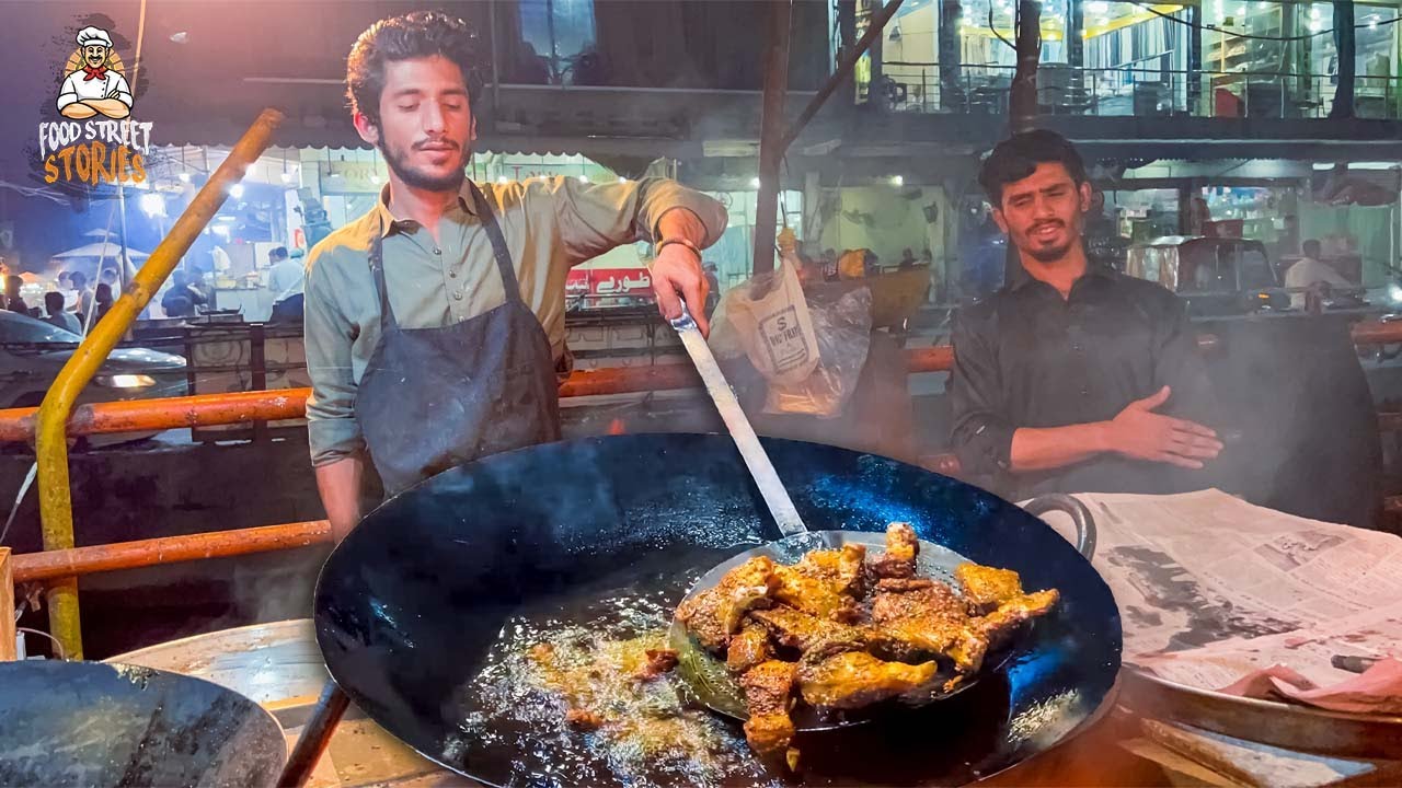 Fish Fry | Rehman Kabab House | Street Food Peshawar - YouTube