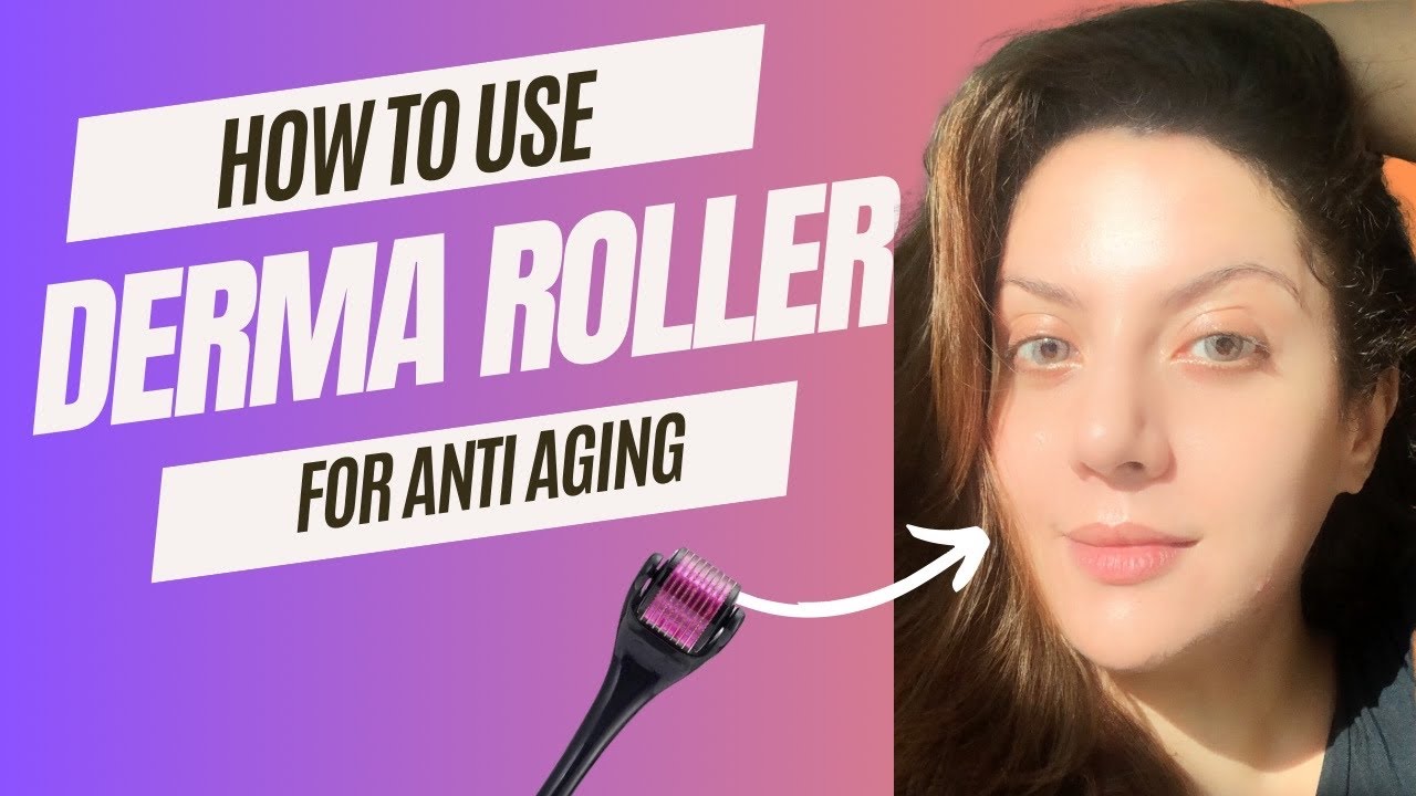 How to Use Derma Roller for Wrinkles I Derma Roller on Face for Acne ...