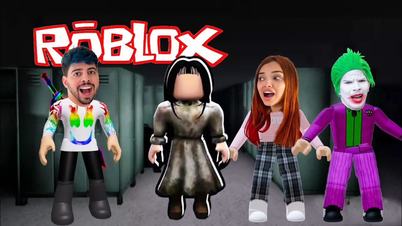 PASSAMOS A NOITE PRESOS NA ESCOLA ASSOMBRADA DO ROBLOX!! (School Story ...