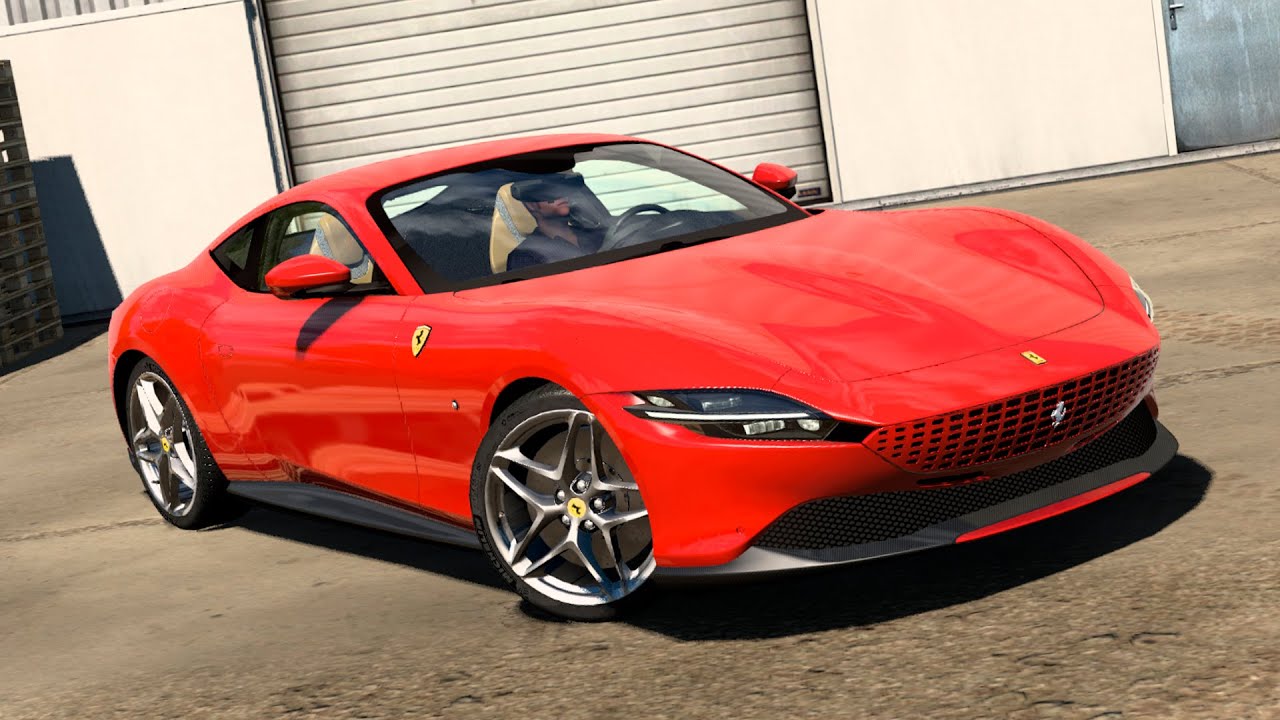 Ferrari Roma 2021 crossing cities in Kansas DLC #402 ATS mods | ATS ...