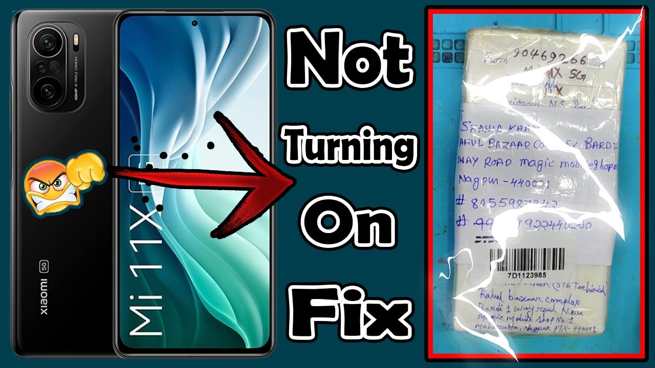 Mi 11X Not Turning On Fix || Mi 11X dead solution || 💯🆗👌👍😊😊 - YouTube