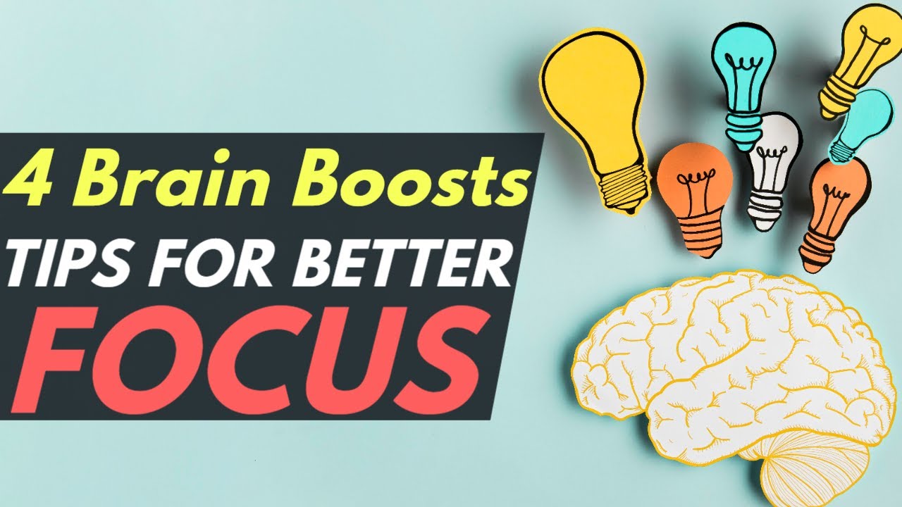 4 Brain Boosts Tips for Better Focus - Motivation Wings - YouTube