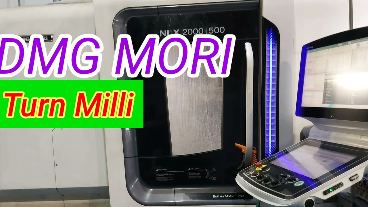 DMG MORI Turnmill machine || CNC Turnmill || Basics About Turnmill ...