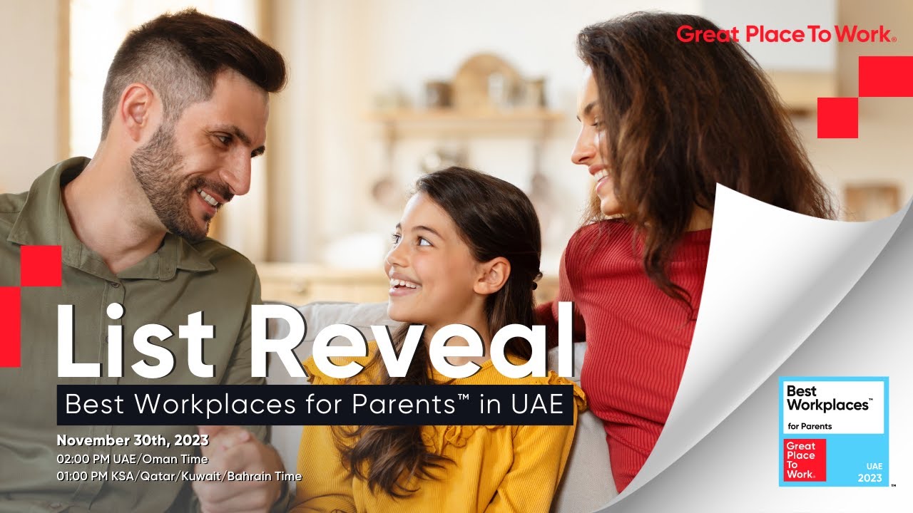 Best Workplaces for Parents™️ in UAE 2023 - YouTube