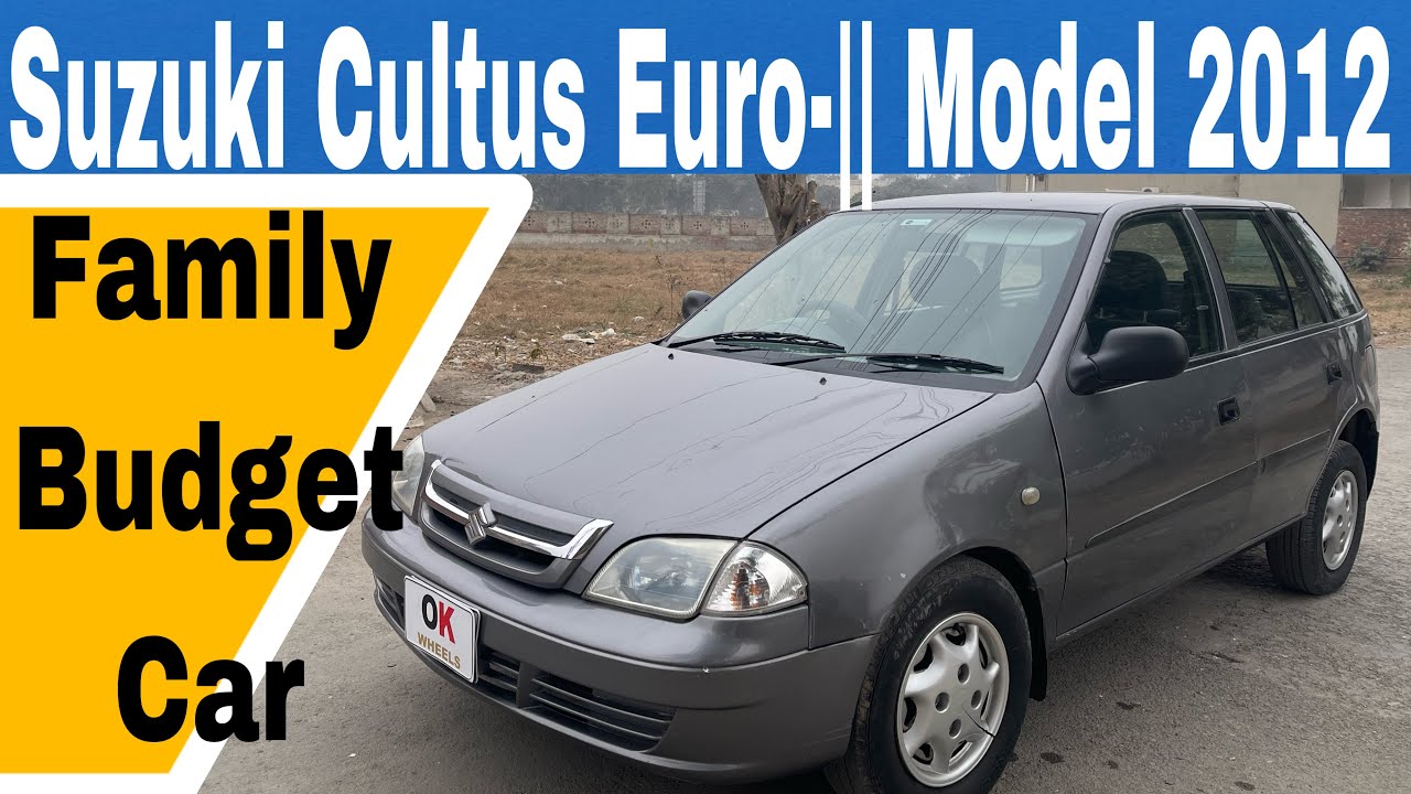 Suzuki Cultus Euro-|| 2012 Model For Sale | Family budget car # ...