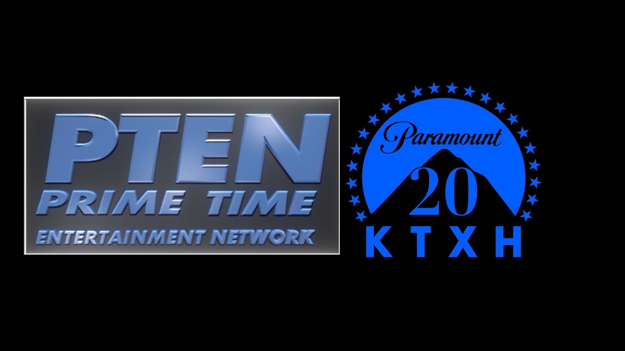 PTEN:Prime Time Entertainment Network ID 1993-1997 w/ Paramount 20 KTXH ...