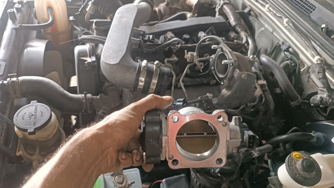 هايلوكس ديزل صيانه عدم استجابة في التسارع P0488 ، تويوتا هايلوكس/Toyota ...