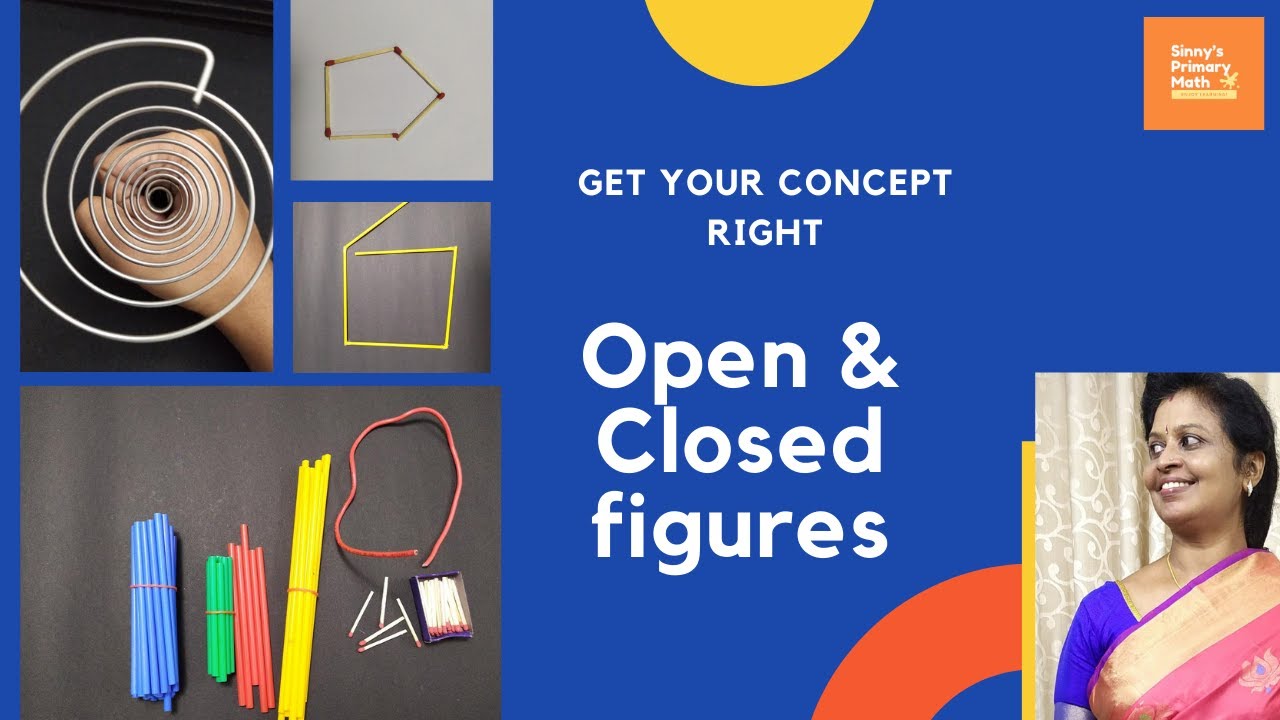 Open and Closed Figures | Sinny’s Primary Math - YouTube