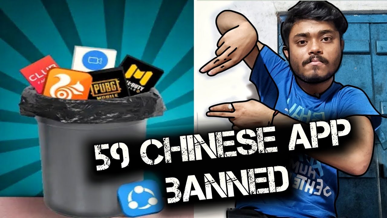 Finally 59 Chinese apps band in India - YouTube