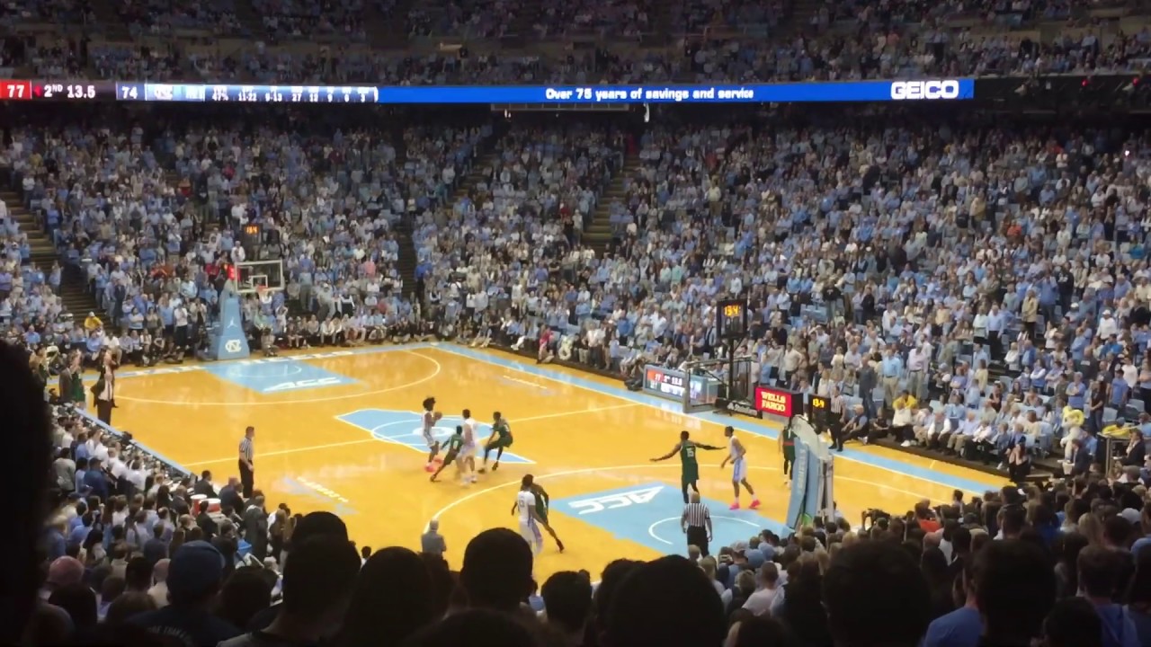 Luke Maye 3PT shot forces OT vs Miami 1/9/19 - YouTube