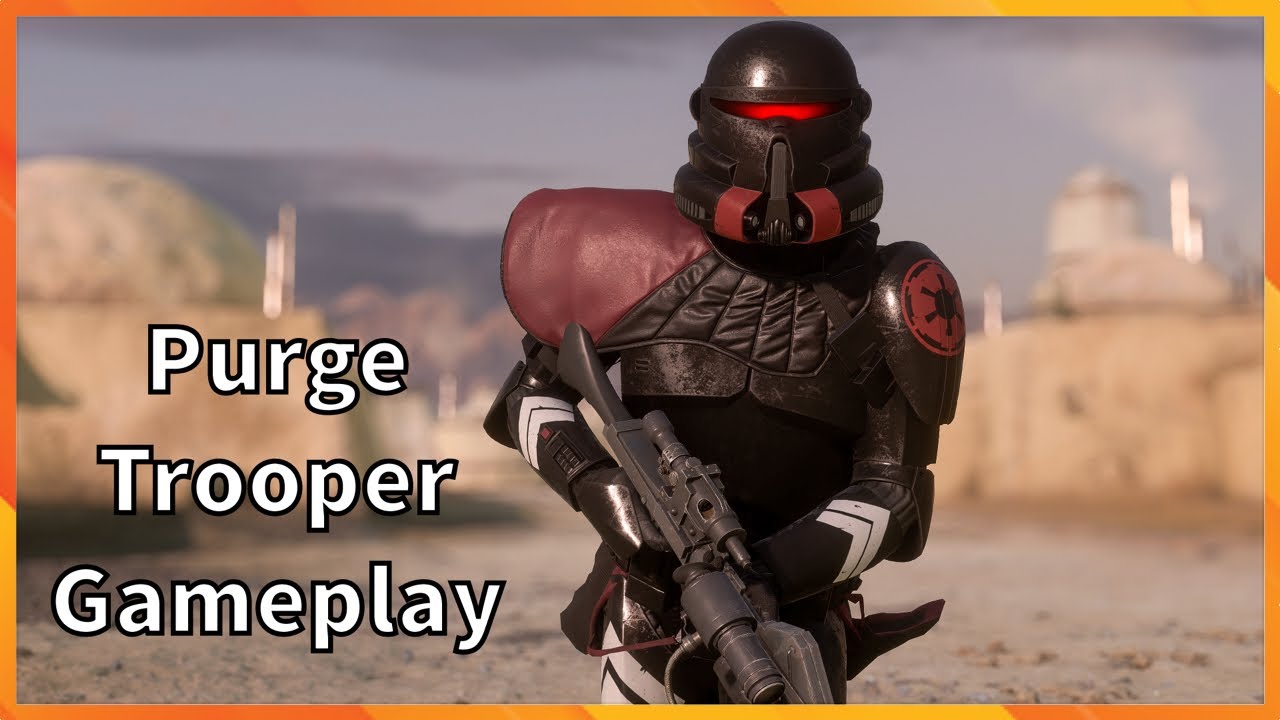 Purge Trooper Gameplay Star Wars Battlefront 2 - YouTube