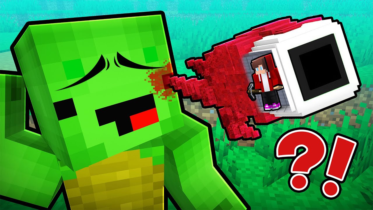 Maizen INSIDE MIKEY'S HEAD CONTROL HIM - JJ and Mikey in Minecraft ...